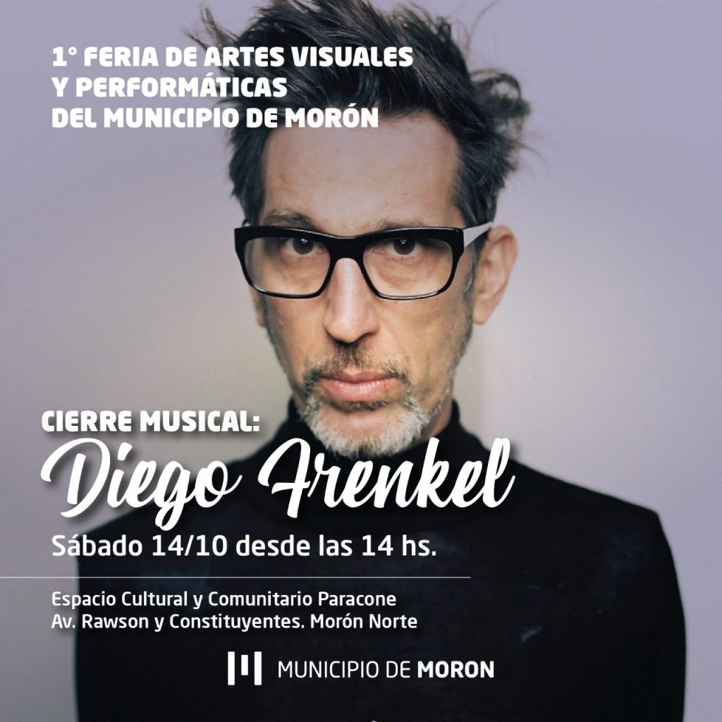 Diego Frenkel cerrará una feria de artes visuales en Morón - DataPBA